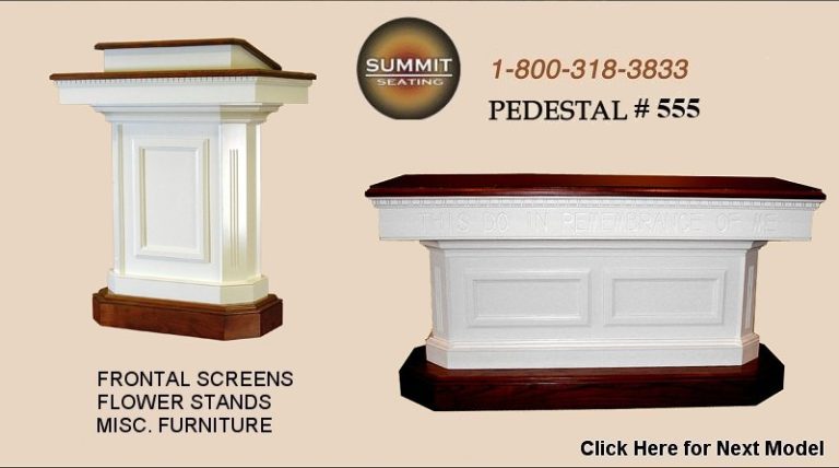 Pulpit Sets | Summit Seating For Churches