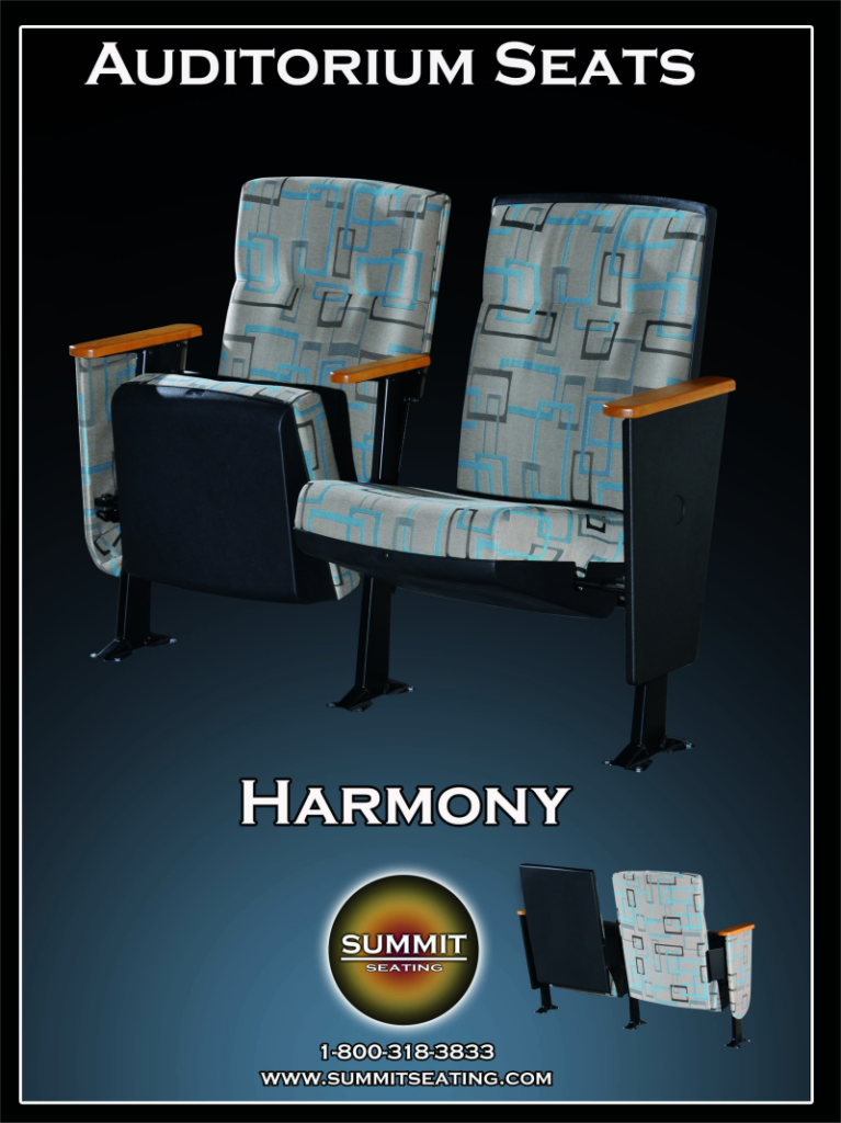 Church Theater Seating | Summit Seating For Churches