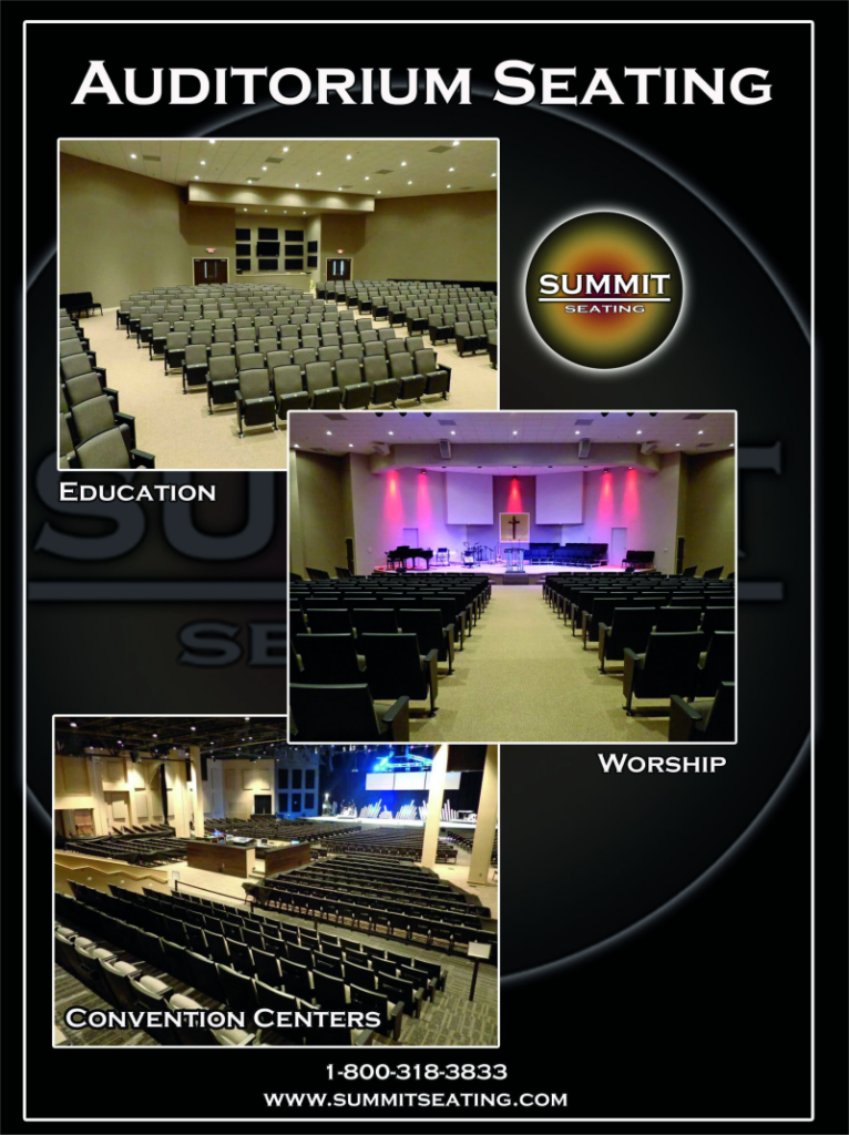 Church Theater Seating | Summit Seating For Churches