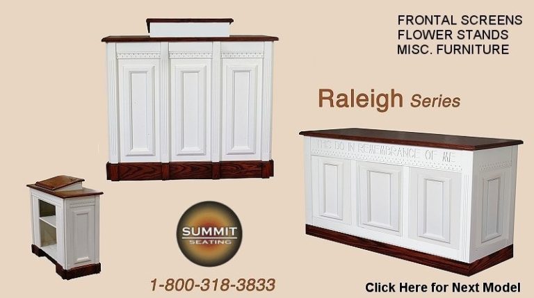 Pulpit Sets | Summit Seating For Churches