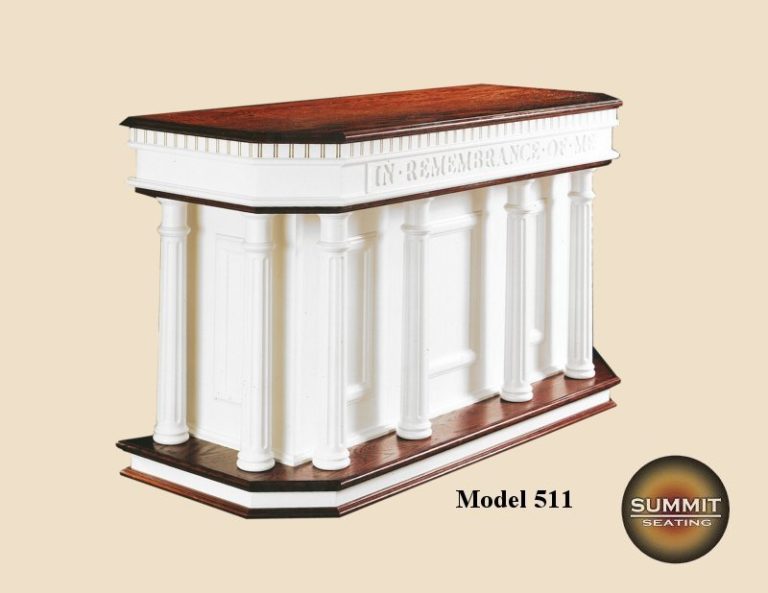 Communion Table & Pulpit Sets | Summit Seating For Churches