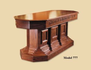 Communion Table & Pulpit Sets | Summit Seating For Churches