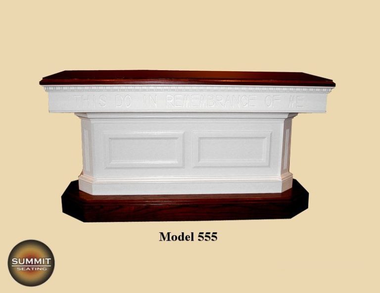 Communion Table & Pulpit Sets | Summit Seating For Churches