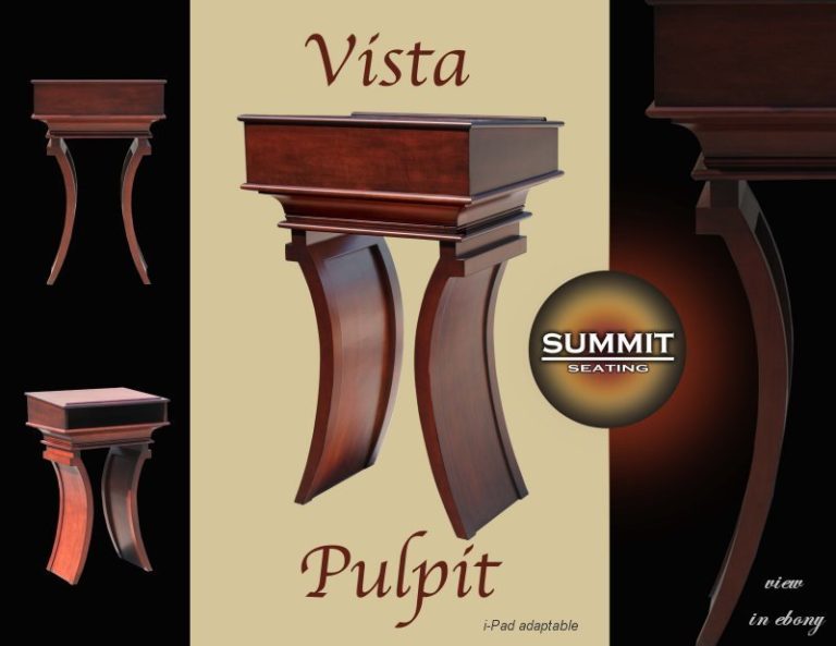 Wood Pulpits for Churches | Summit Seating For Churches