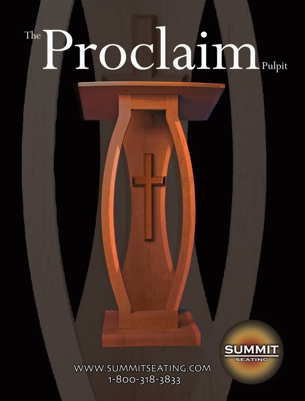 Wood Pulpits for Churches | Summit Seating For Churches